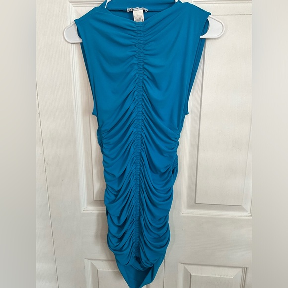 Zara | Dresses | Zara Electric Blue Mini Party Dress Worn Once | Poshmark